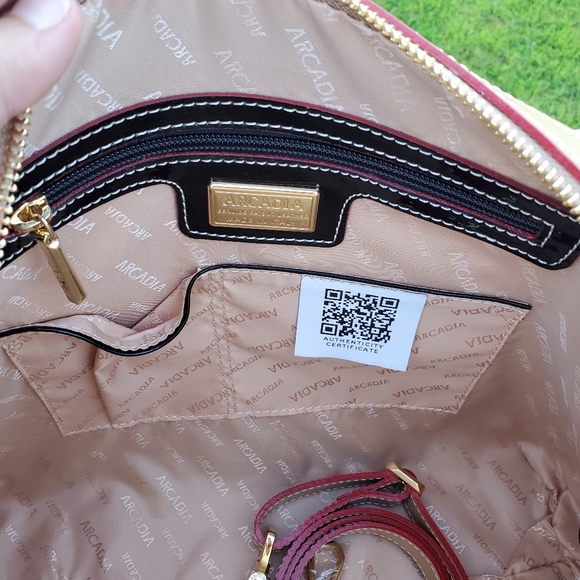 Arcadia | Bags | Nwt 0 Genuine Italian Leather Arcadia Satchel | Poshmark